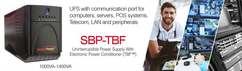 SBP Uninterruptible Power Supply (UPS) - 1000VA to 1400VA | Smart Power ...